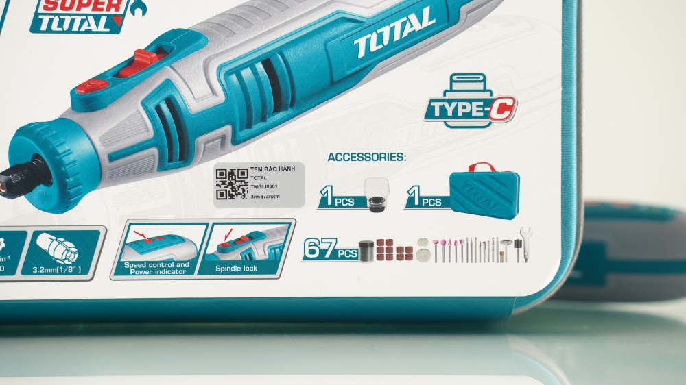 Máy mài khuôn dùng pin Total TMGLI0801 8V Chính hãng - Giá tốt - Giao ...