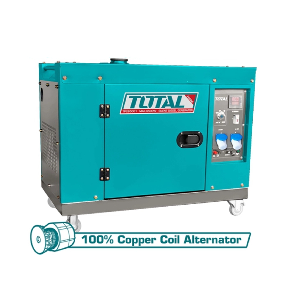 Máy Phát Điện Dùng Dầu Diesel 6.5kW Total TP465001 Chính hãng - Giá rẻ ...